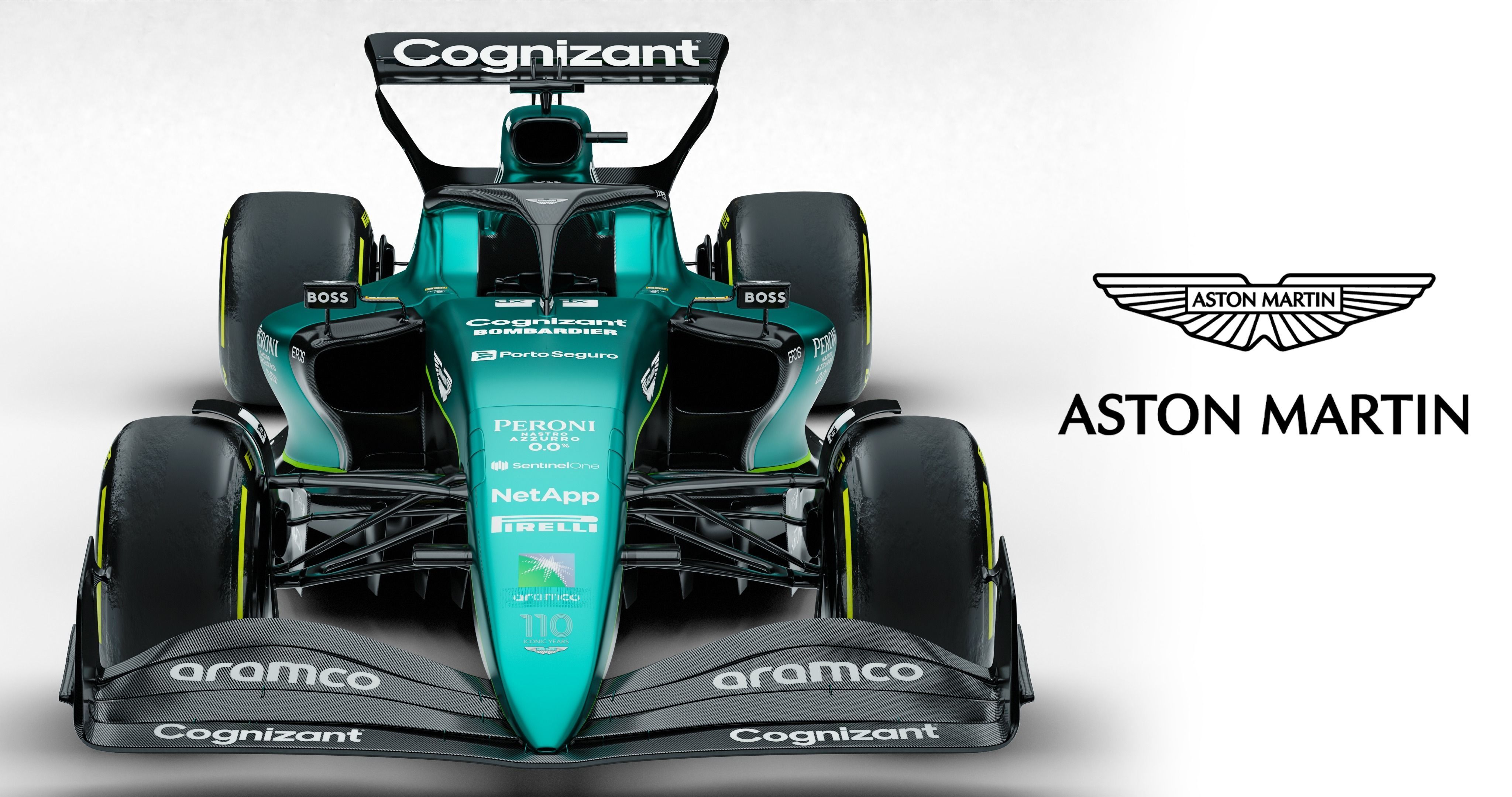 Formula 1 ASTON MARTIN 2023 3D MODEL - AMR23 3D model rigged | CGTrader