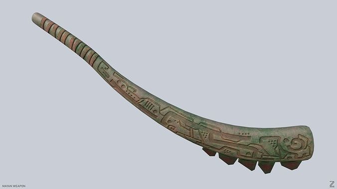 Ancient Mayan Weapons