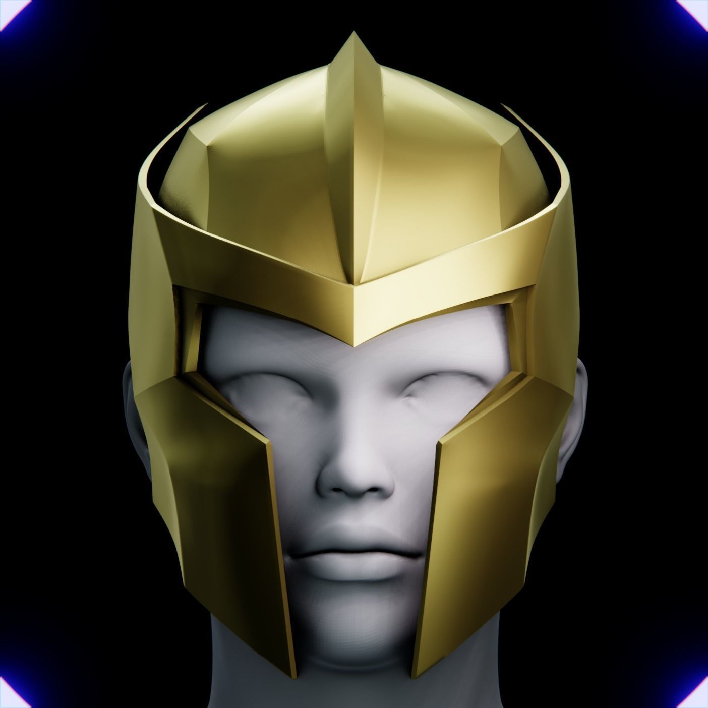 WONDER WOMAN SOLDIER HELMET V5 3D model 3D printable | CGTrader