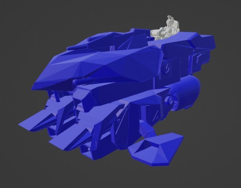 SPARTAN HOVERTANK ROBOTECH 3D model | CGTrader