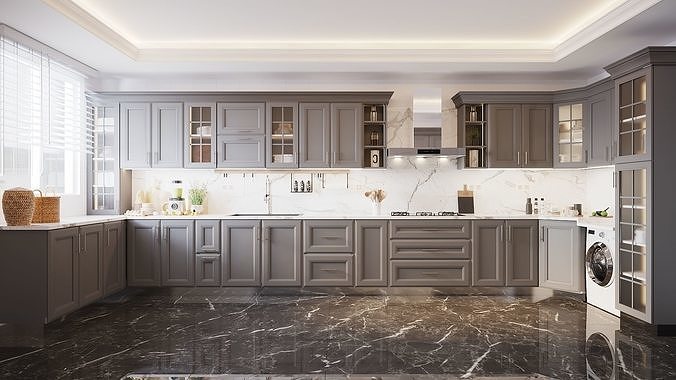 New Classic Kitchen 3D model | CGTrader