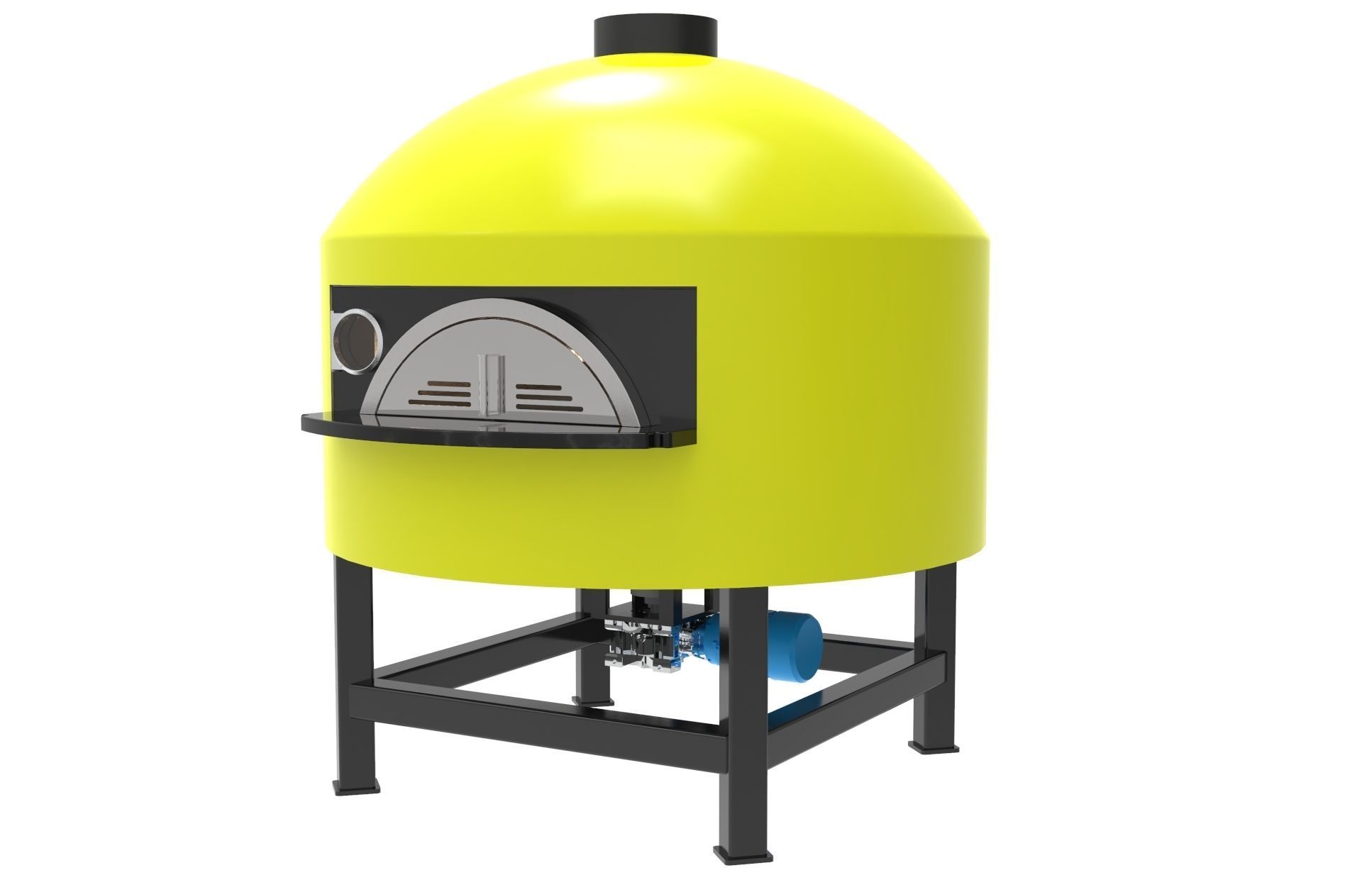 3D model Arabic Rotary Oven VR / AR / low-poly | CGTrader