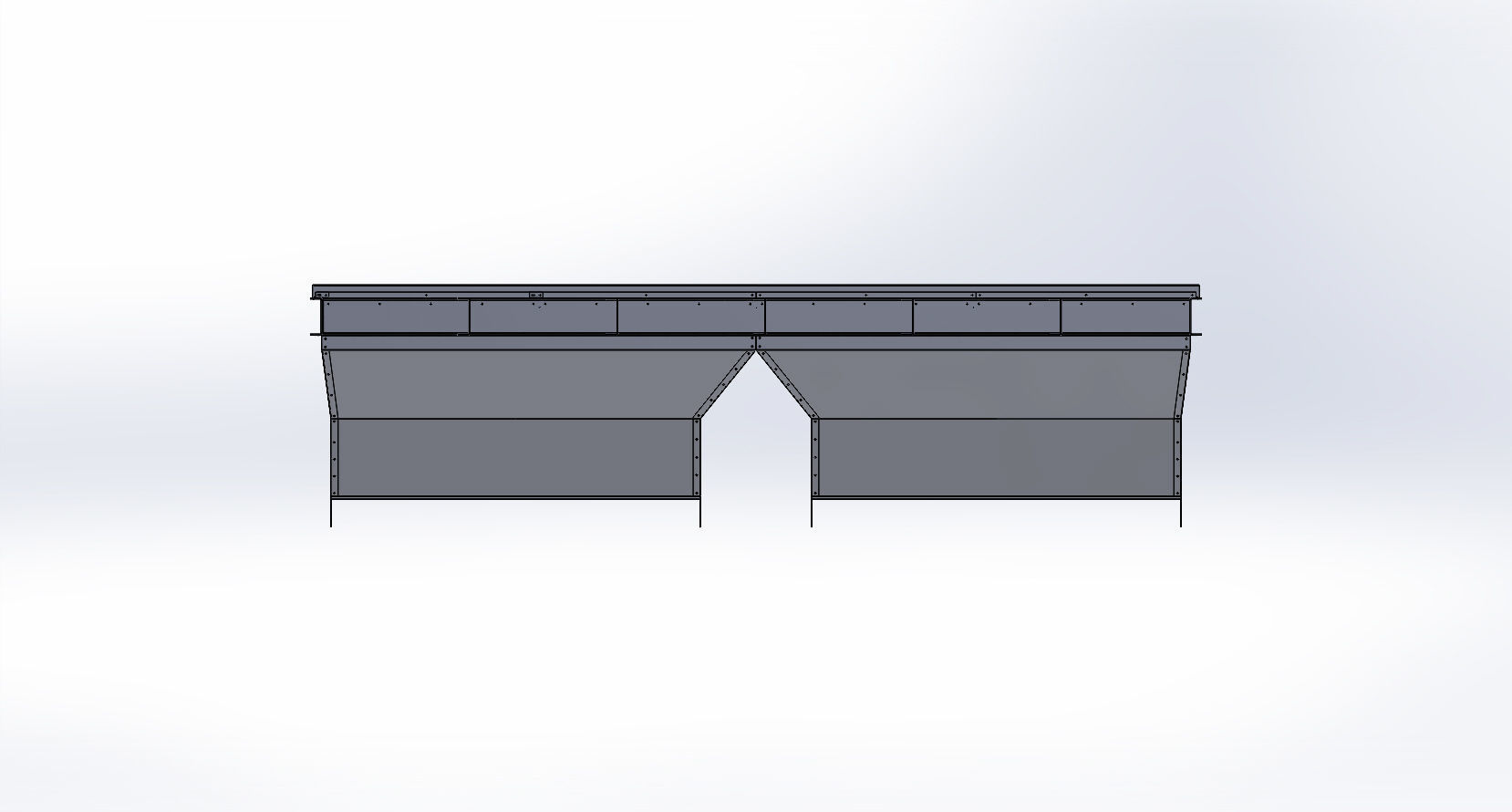 Bulk intake hopper 3D model | CGTrader