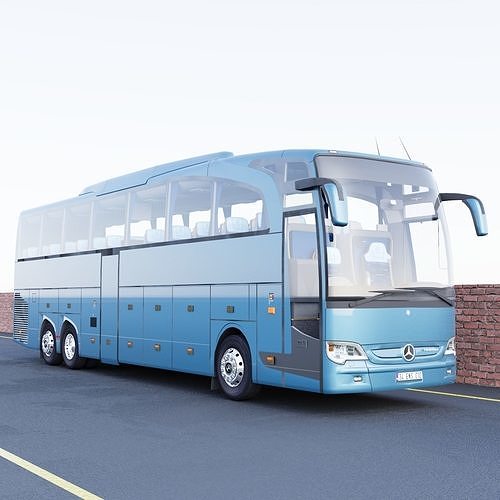 Mercedes - Benz Travego 17 SHD 3D model | CGTrader