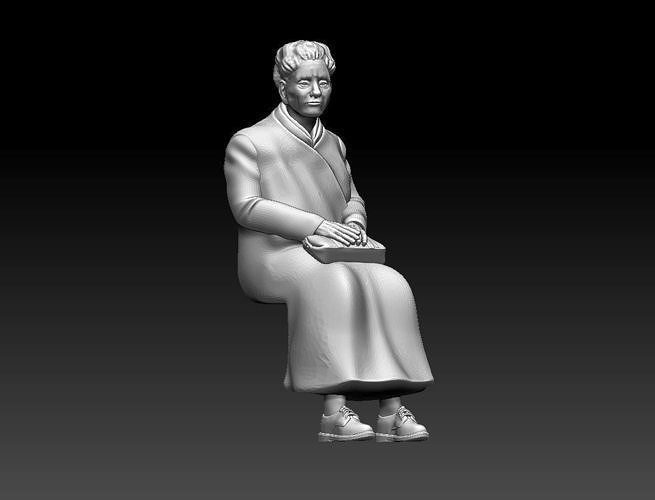 PASSENGER 3D model 3D printable | CGTrader