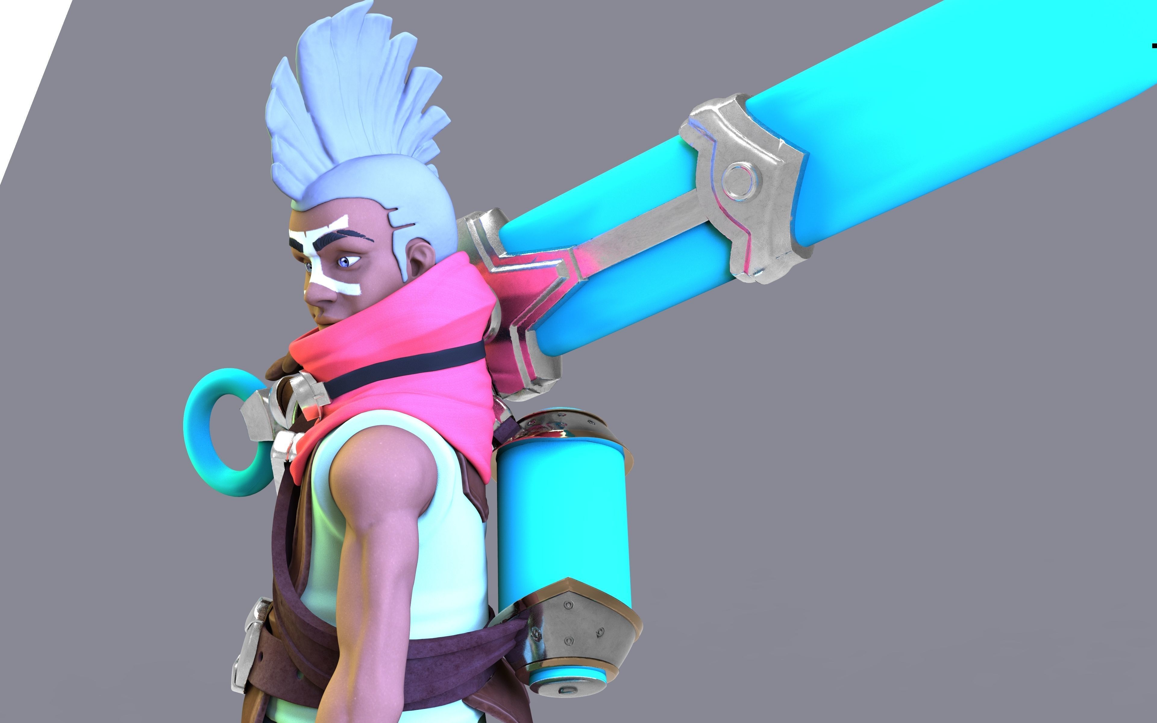 Ekko 3D Print Model 3D model 3D printable | CGTrader