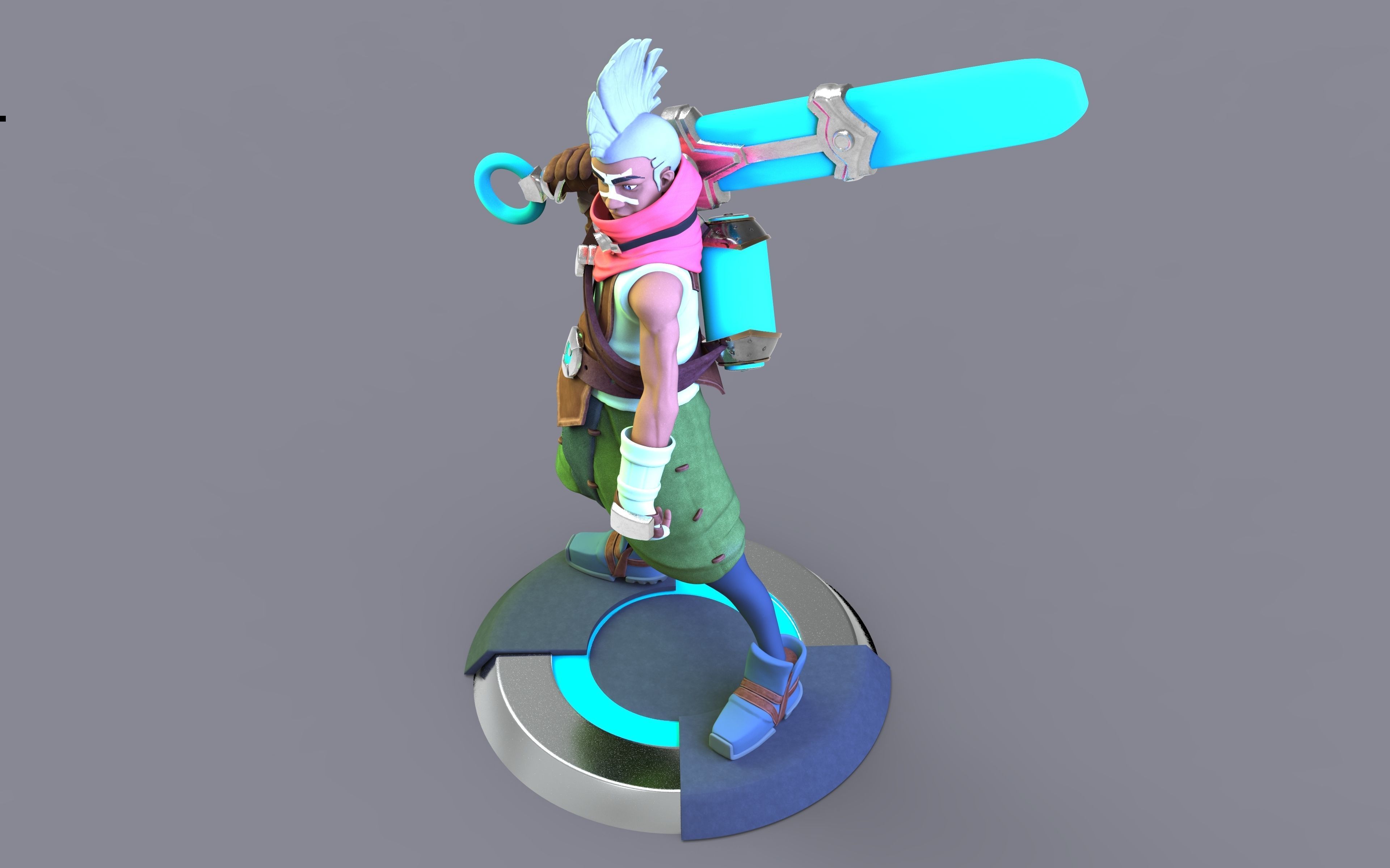 Ekko 3D Print Model 3D model 3D printable | CGTrader