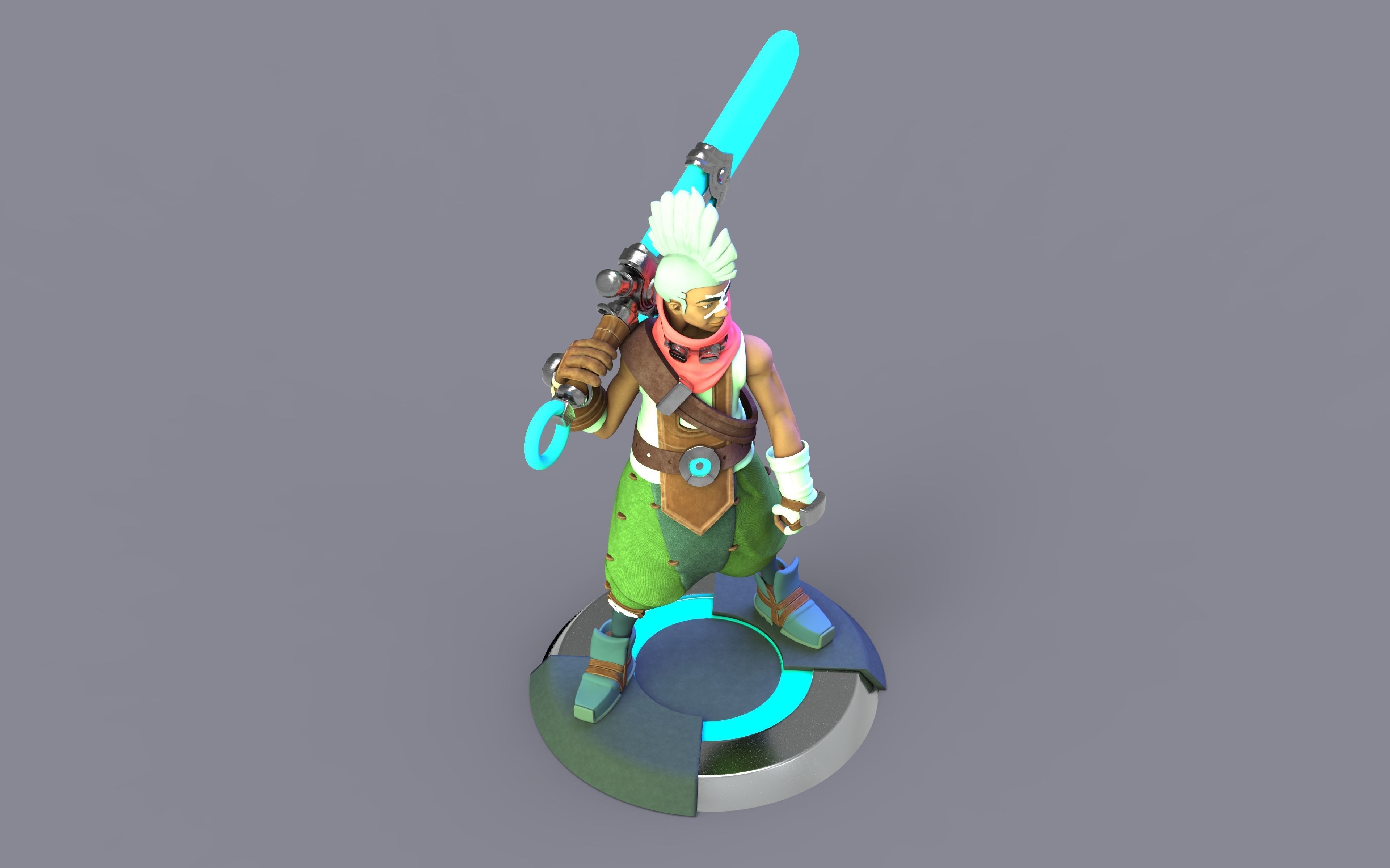 Ekko 3D Print Model 3D model 3D printable | CGTrader