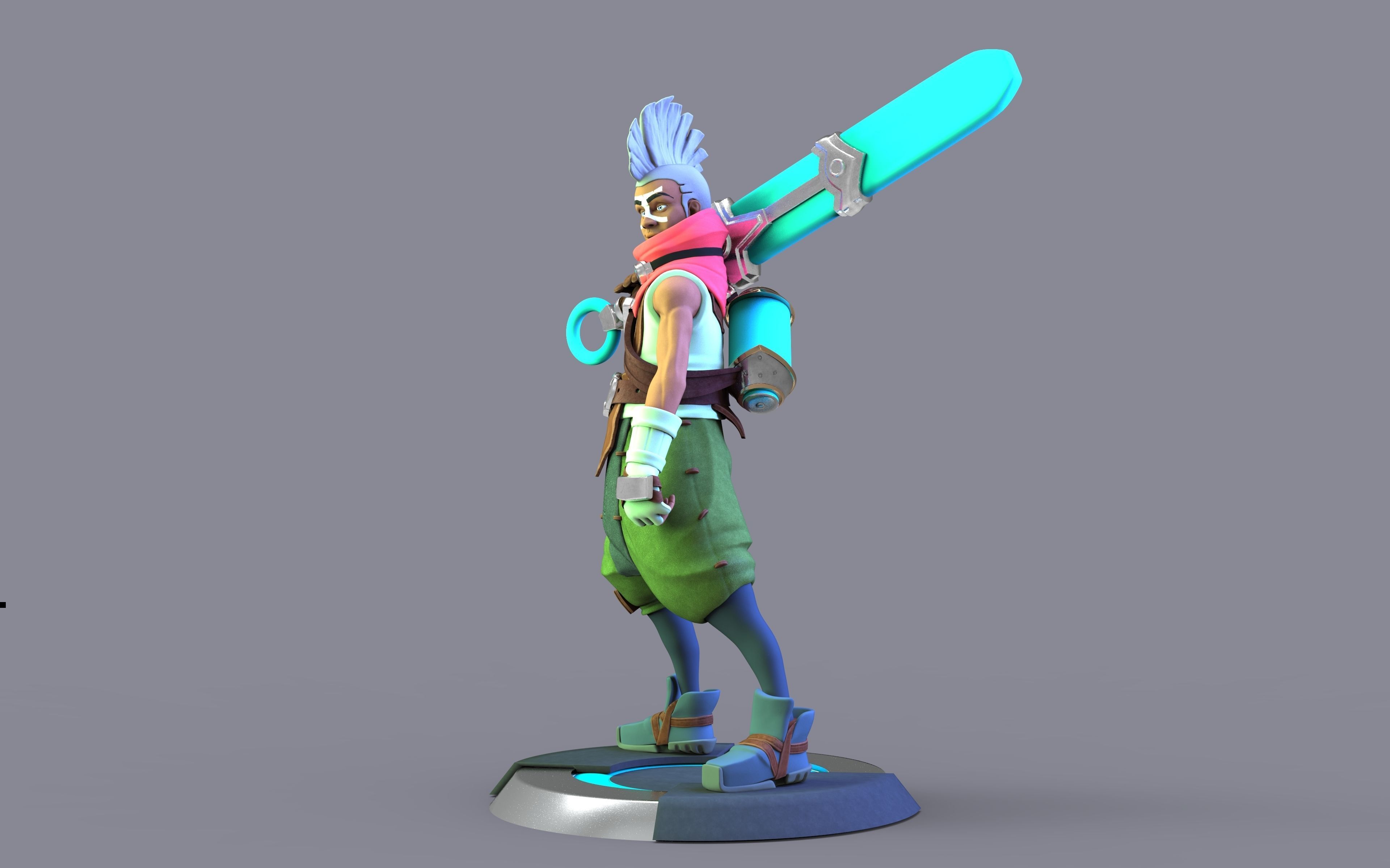 Ekko 3D Print Model 3D model 3D printable | CGTrader