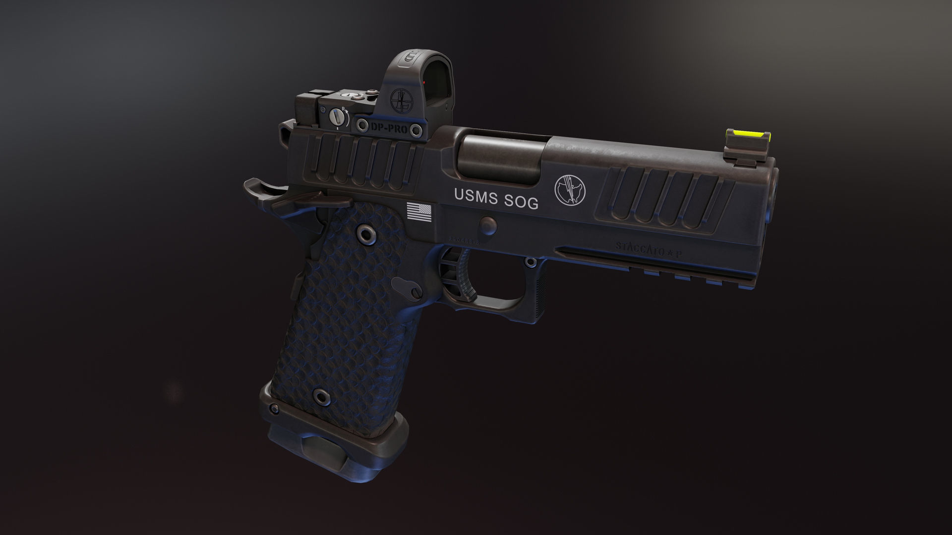 3D model STI USMS SOG VR / AR / low-poly | CGTrader