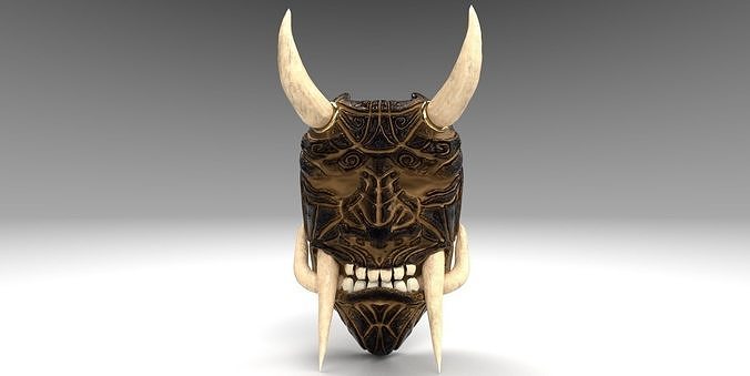 Mask Oni 3D model | CGTrader