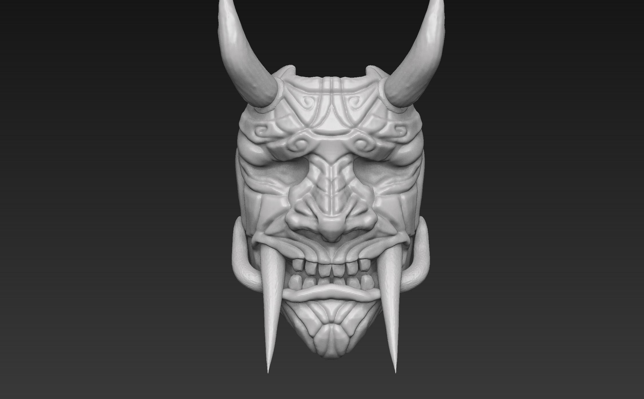 Mask Oni 3D model | CGTrader