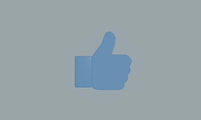 3D model Thumbs Up VR / AR / low-poly | CGTrader