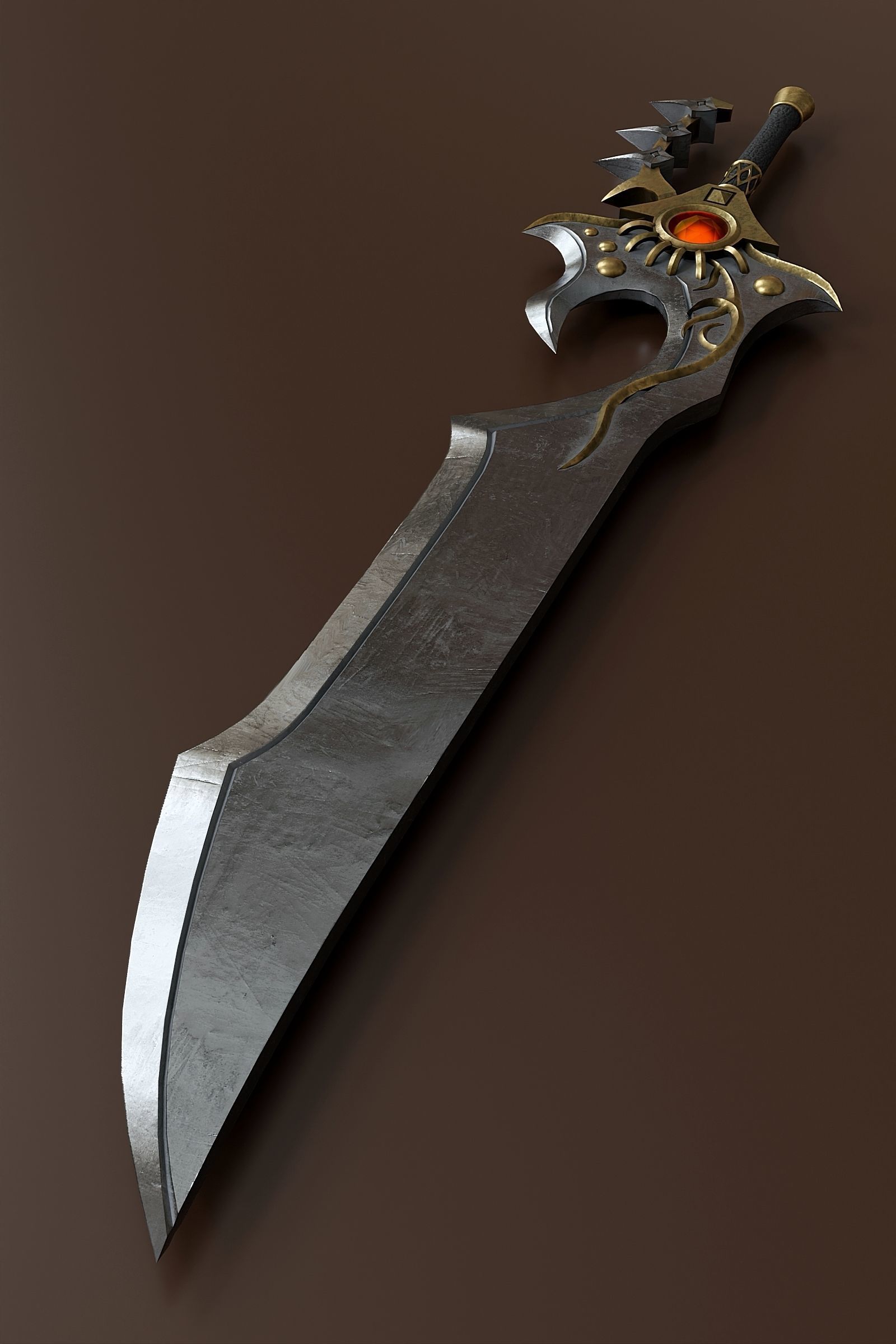 Fantasy weapon set 77 3D model | CGTrader