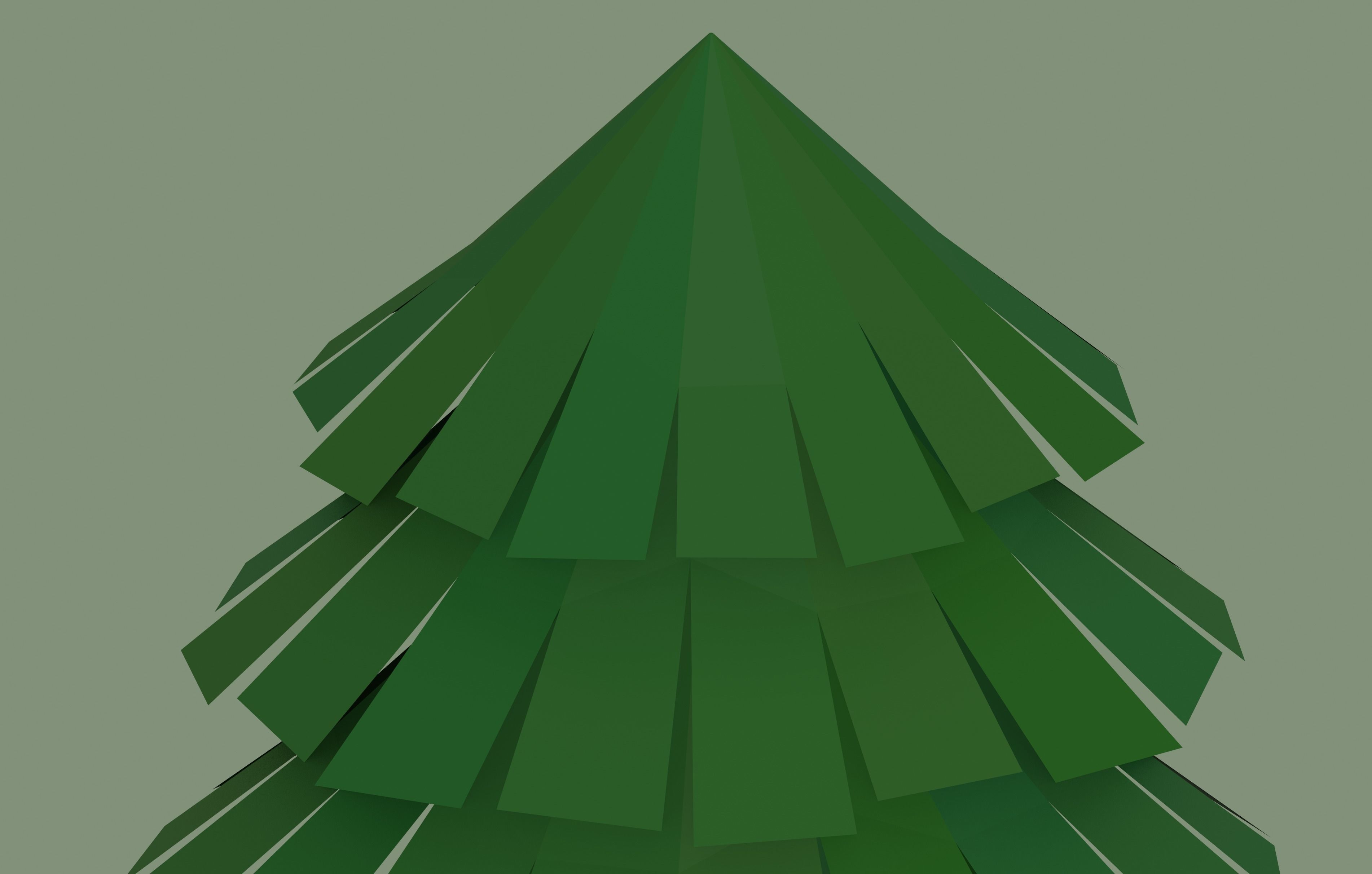 3D model Pine Tree Low Poly VR / AR / low-poly | CGTrader