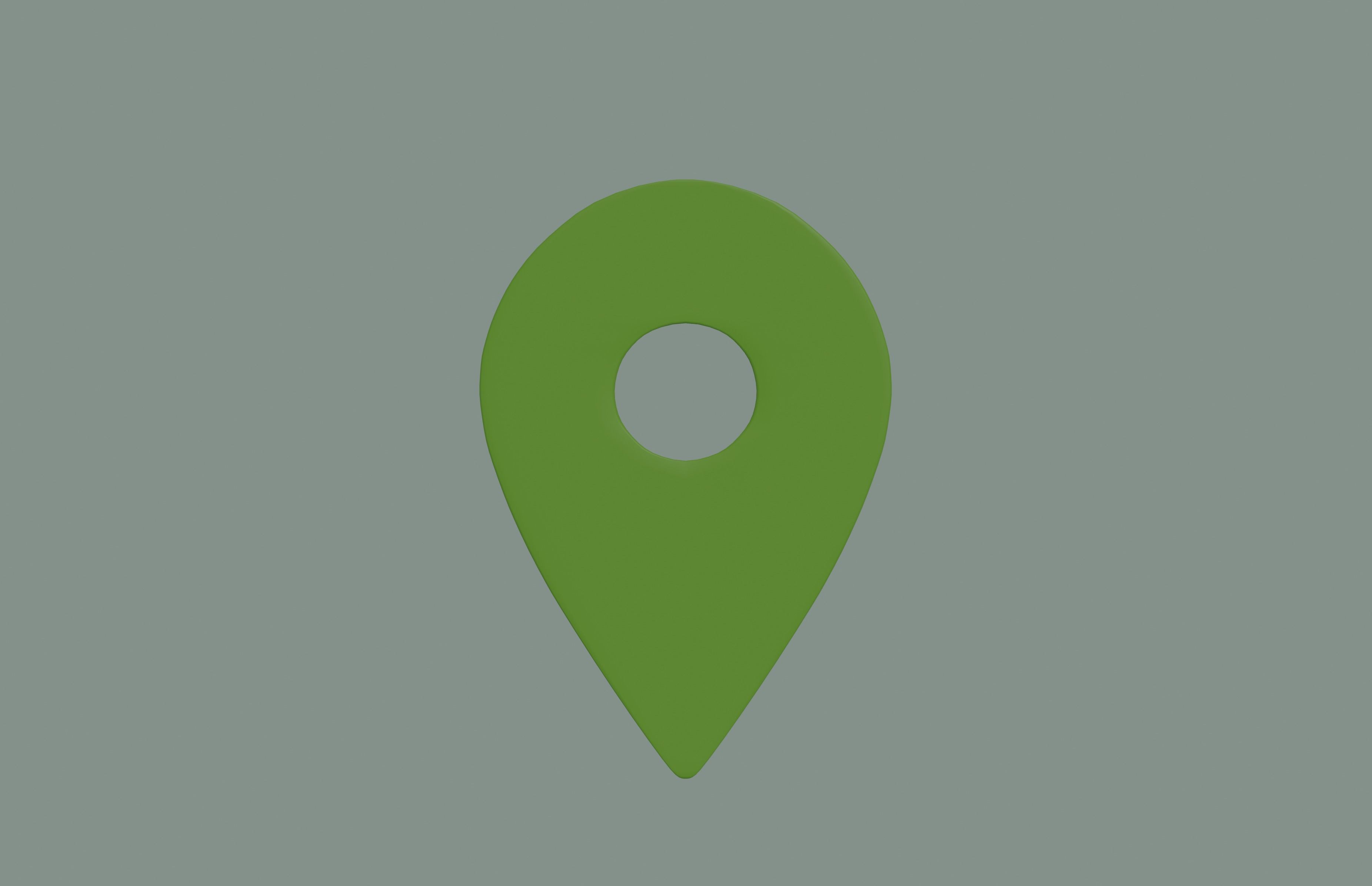 3D model Location Icon VR / AR / low-poly | CGTrader