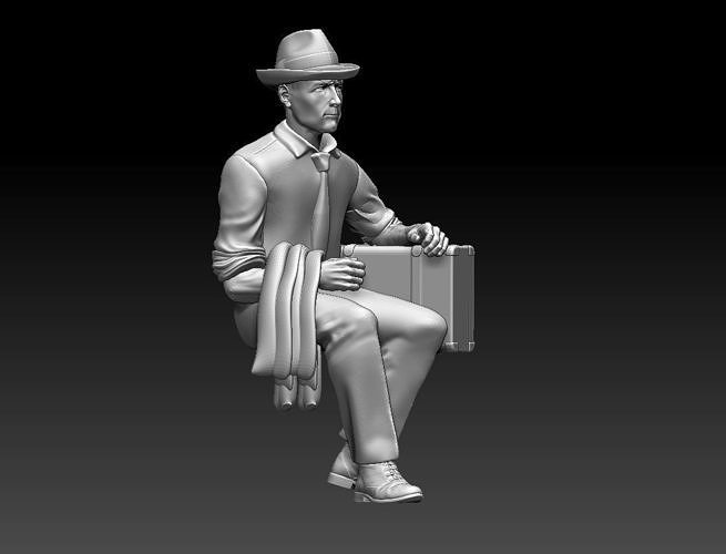 PASSENGER 3D model 3D printable | CGTrader