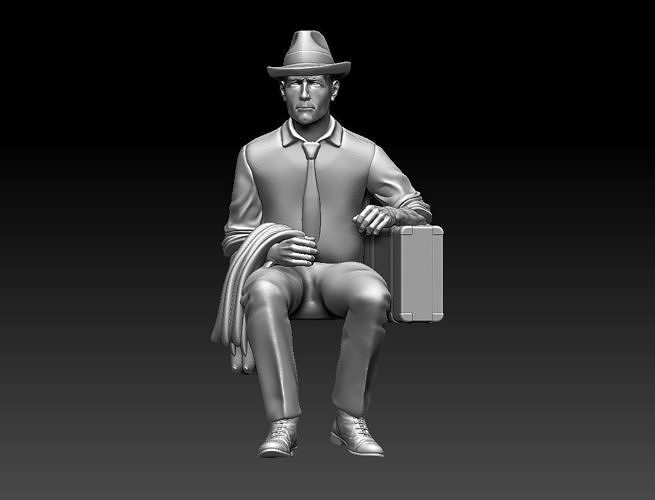 PASSENGER 3D model 3D printable | CGTrader