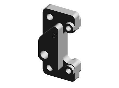 Panel mounting flange for housing free 3D model | CGTrader