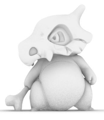 Pokemon Cubone 3D model 3D printable | CGTrader