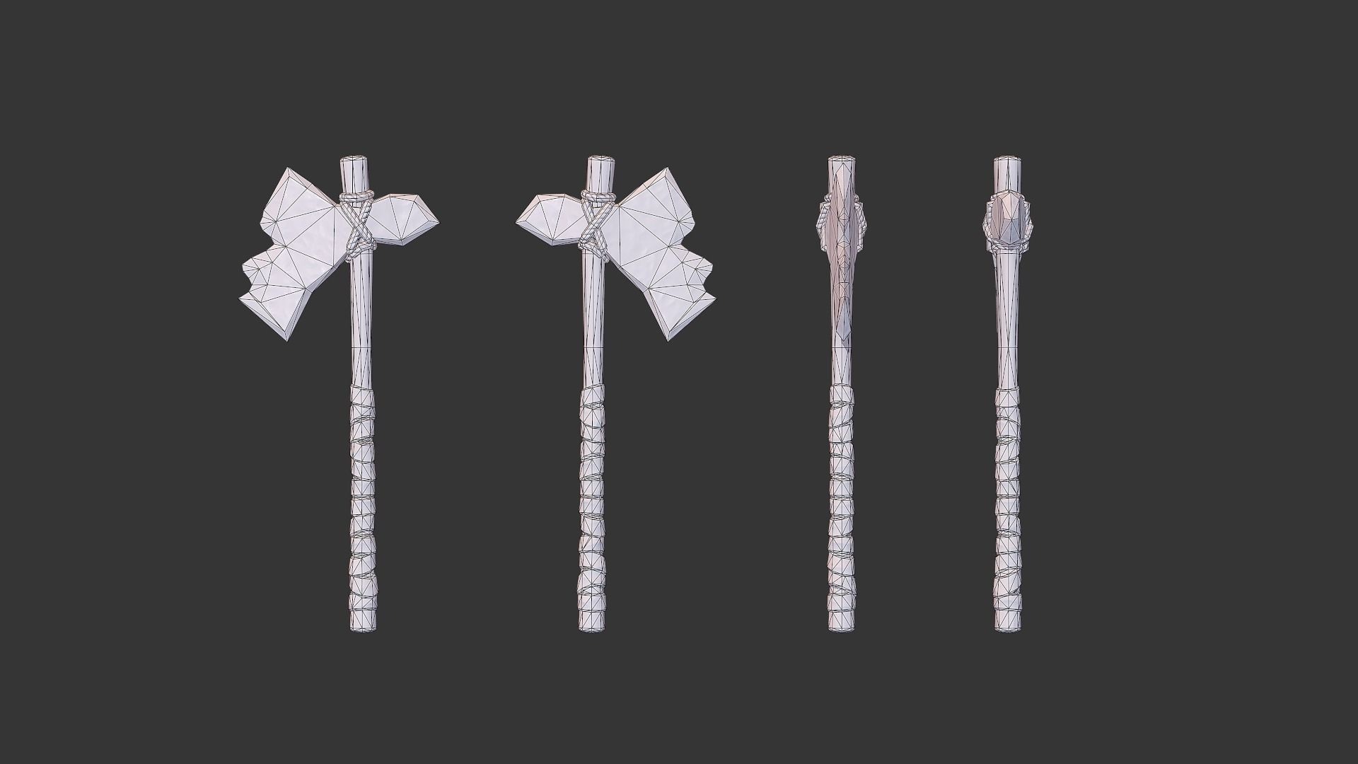 3D model Axe Pack A VR / AR / low-poly | CGTrader