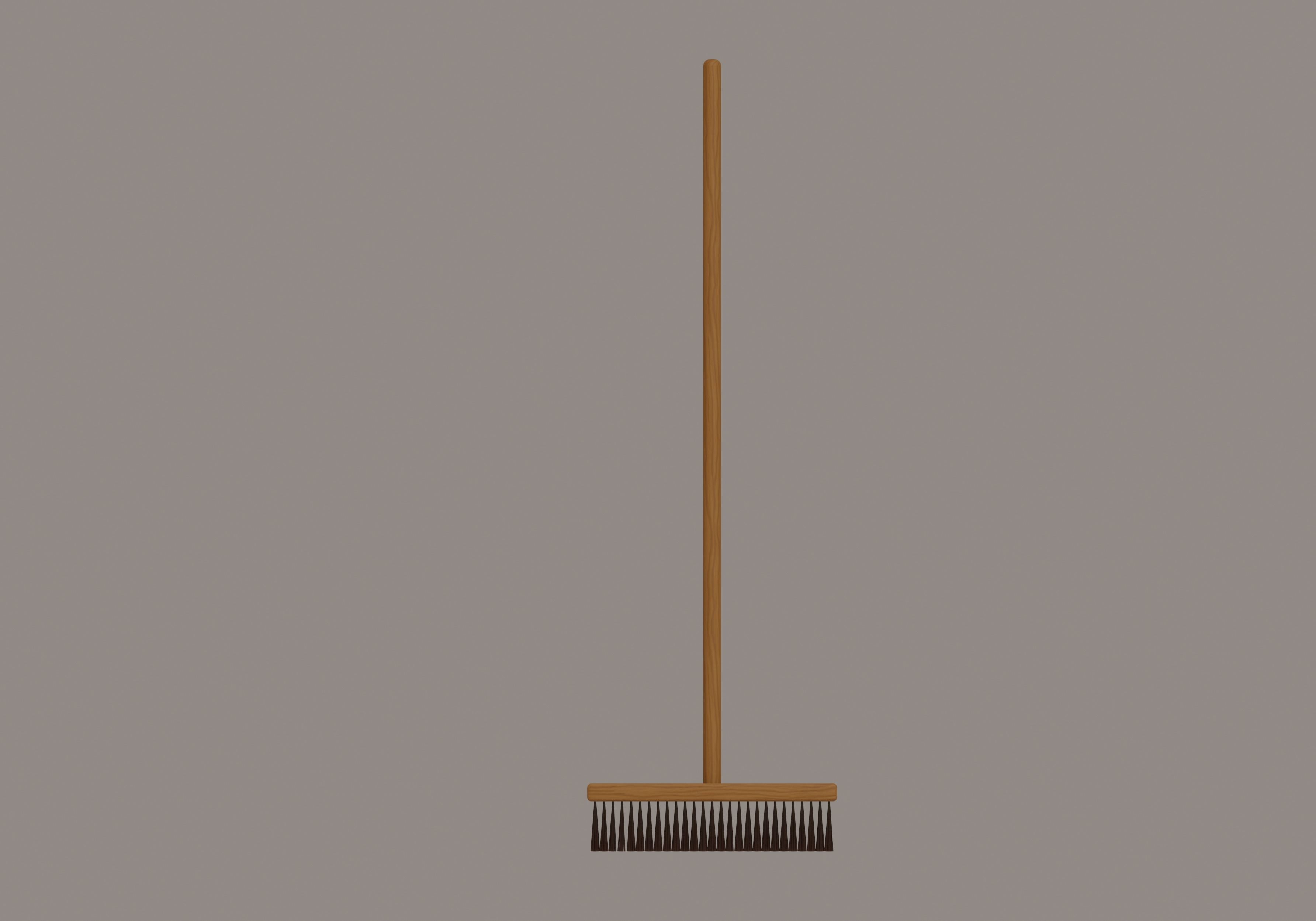 3D model Outdoor Broom VR / AR / low-poly | CGTrader