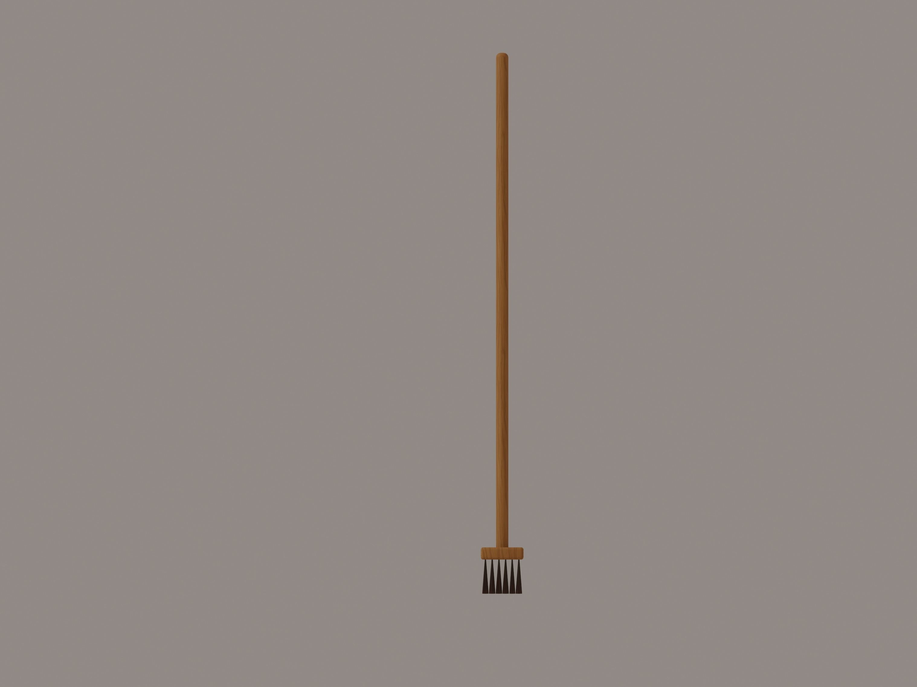 3D model Outdoor Broom VR / AR / low-poly | CGTrader