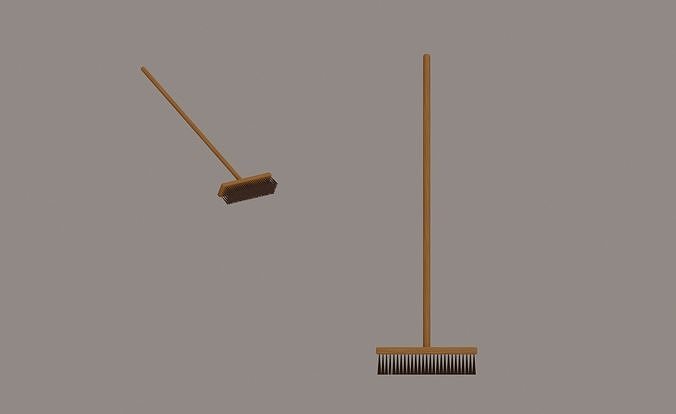 3D model Outdoor Broom VR / AR / low-poly | CGTrader