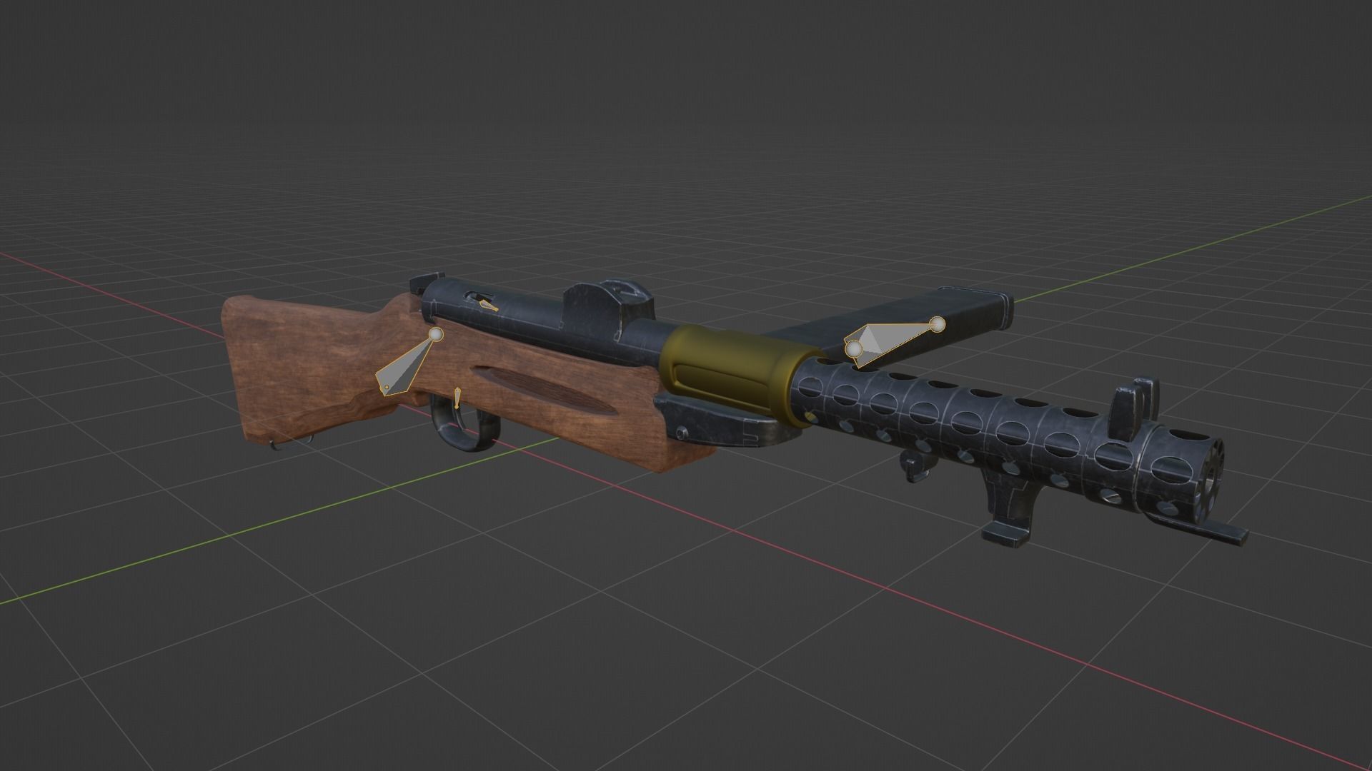 Lanchester MK1 free VR / AR / low-poly 3D model rigged | CGTrader