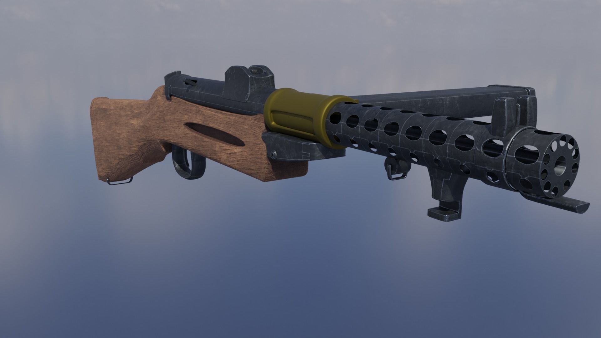 Lanchester MK1 free VR / AR / low-poly 3D model rigged | CGTrader