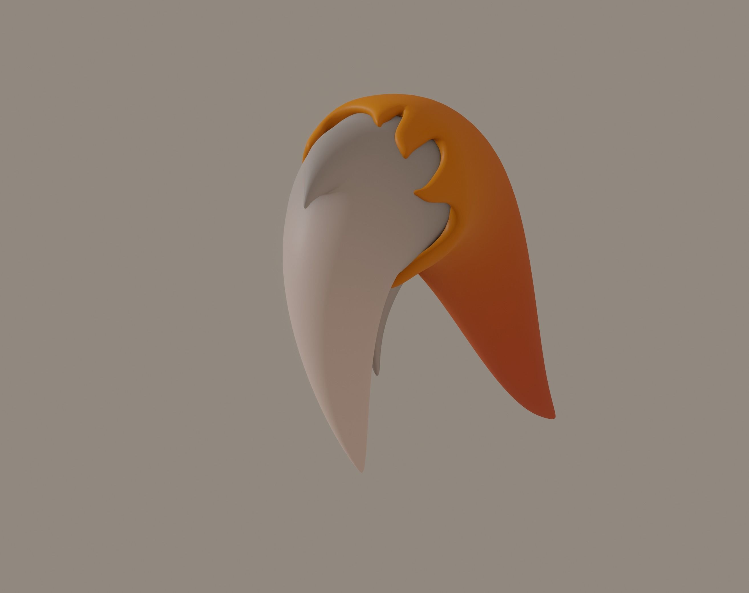 3D model Fox Tail VR / AR / low-poly | CGTrader