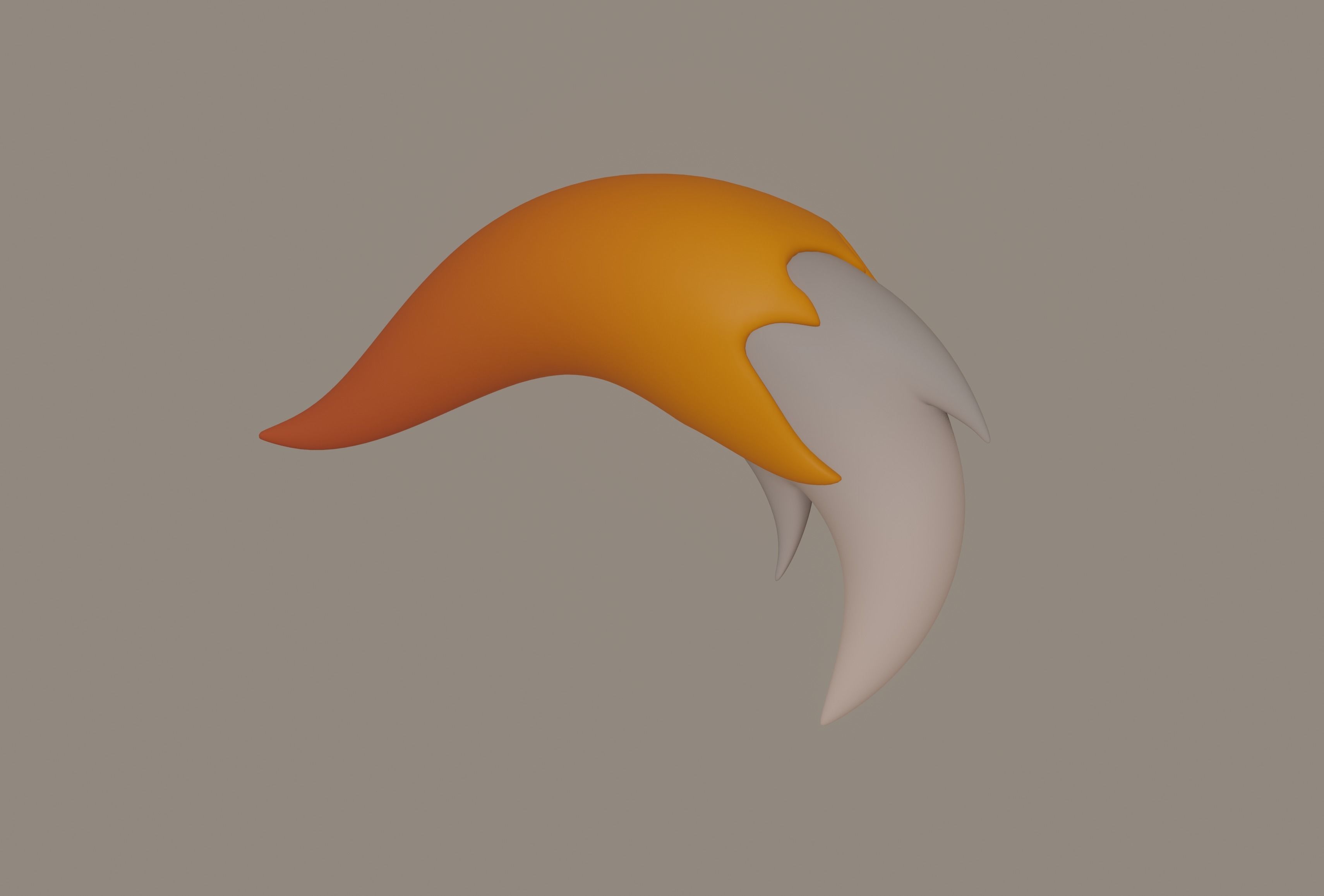 3D model Fox Tail VR / AR / low-poly | CGTrader