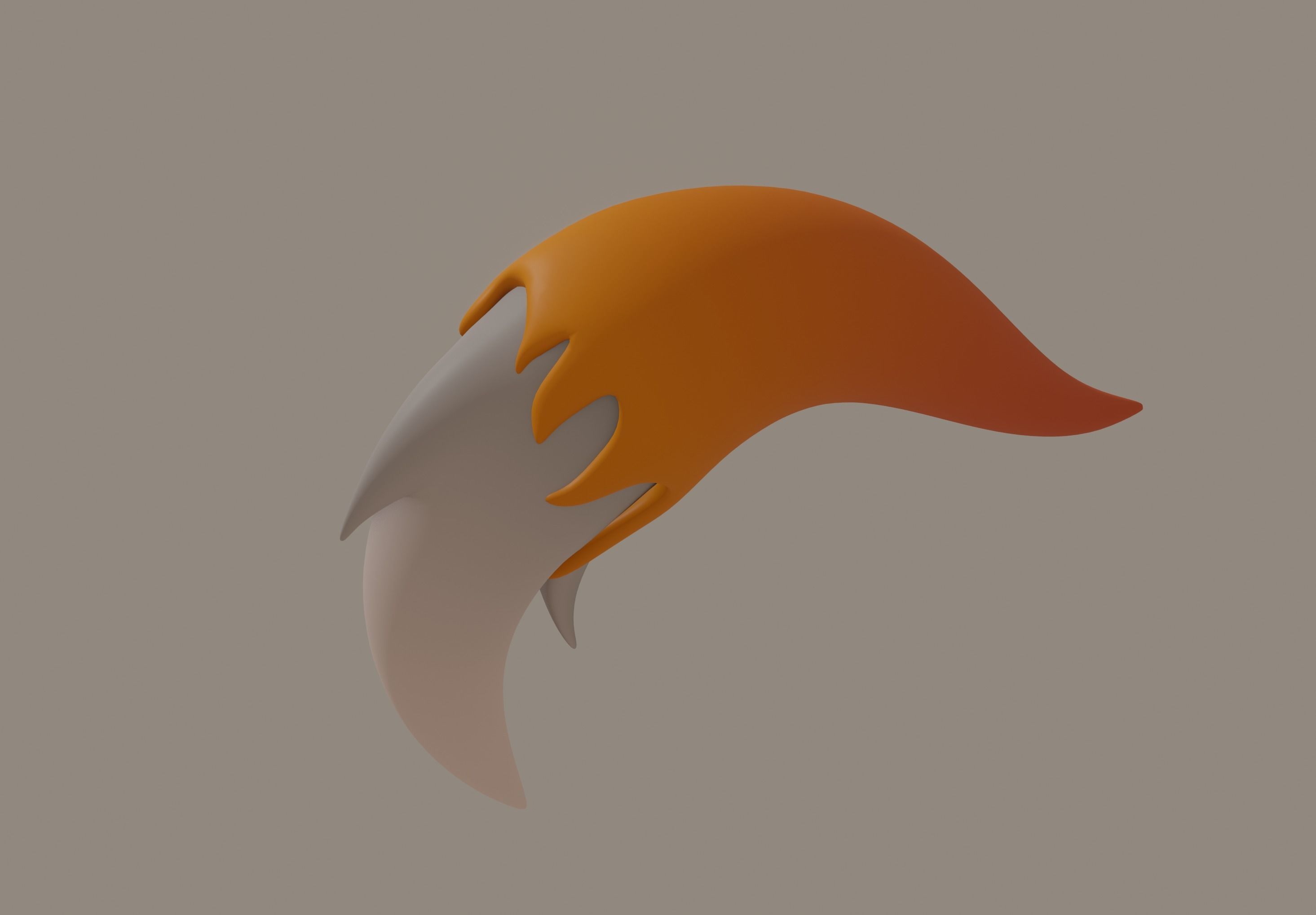 3D model Fox Tail VR / AR / low-poly | CGTrader