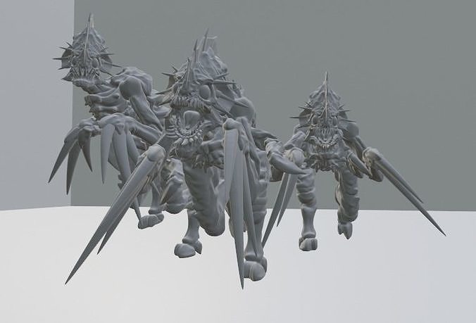 The Horde of Gaunt Xenos 3D model 3D printable | CGTrader