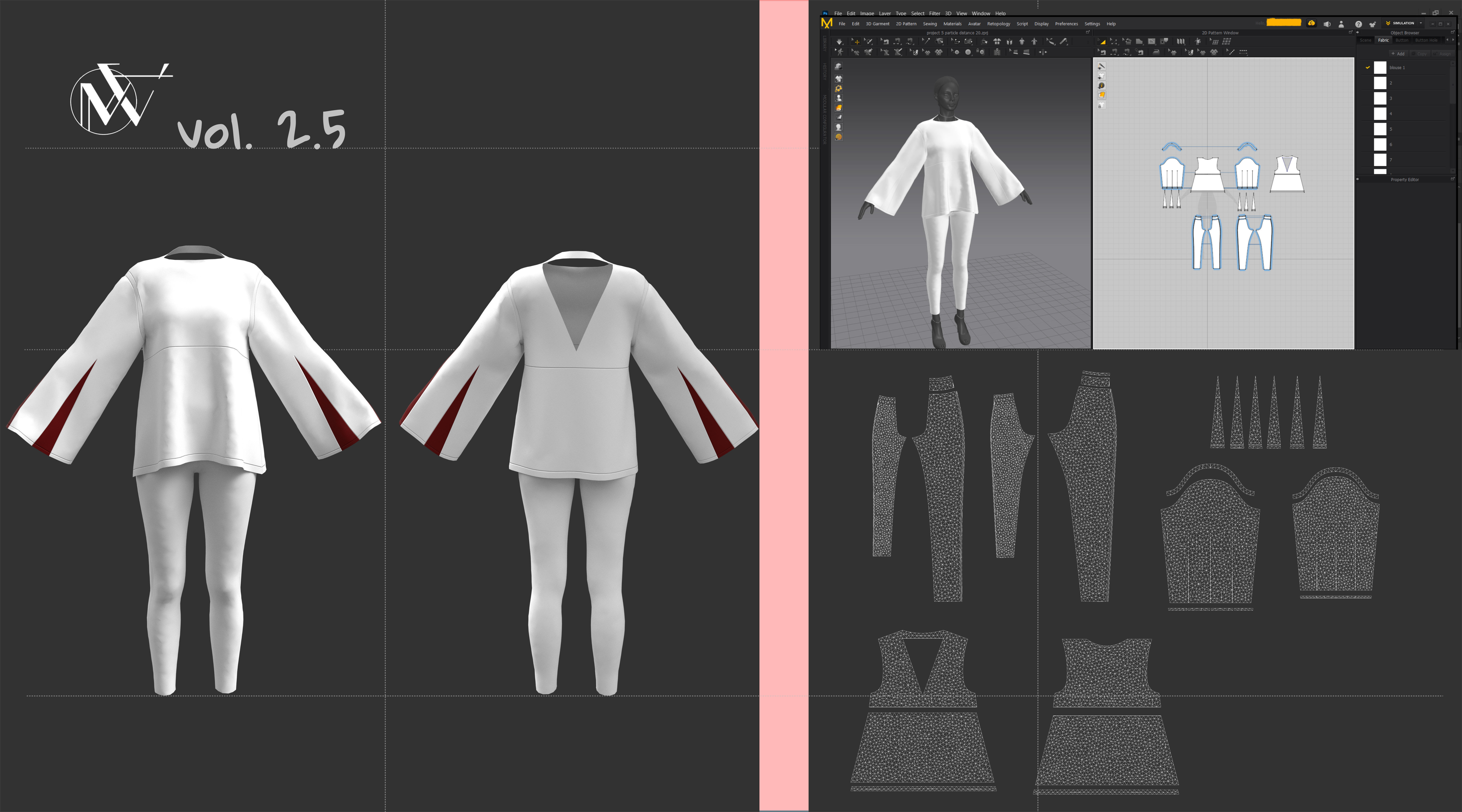 Female Outfit 3D model animated | CGTrader