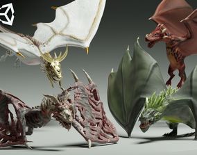 Rigged Dragon 3D Models | CGTrader