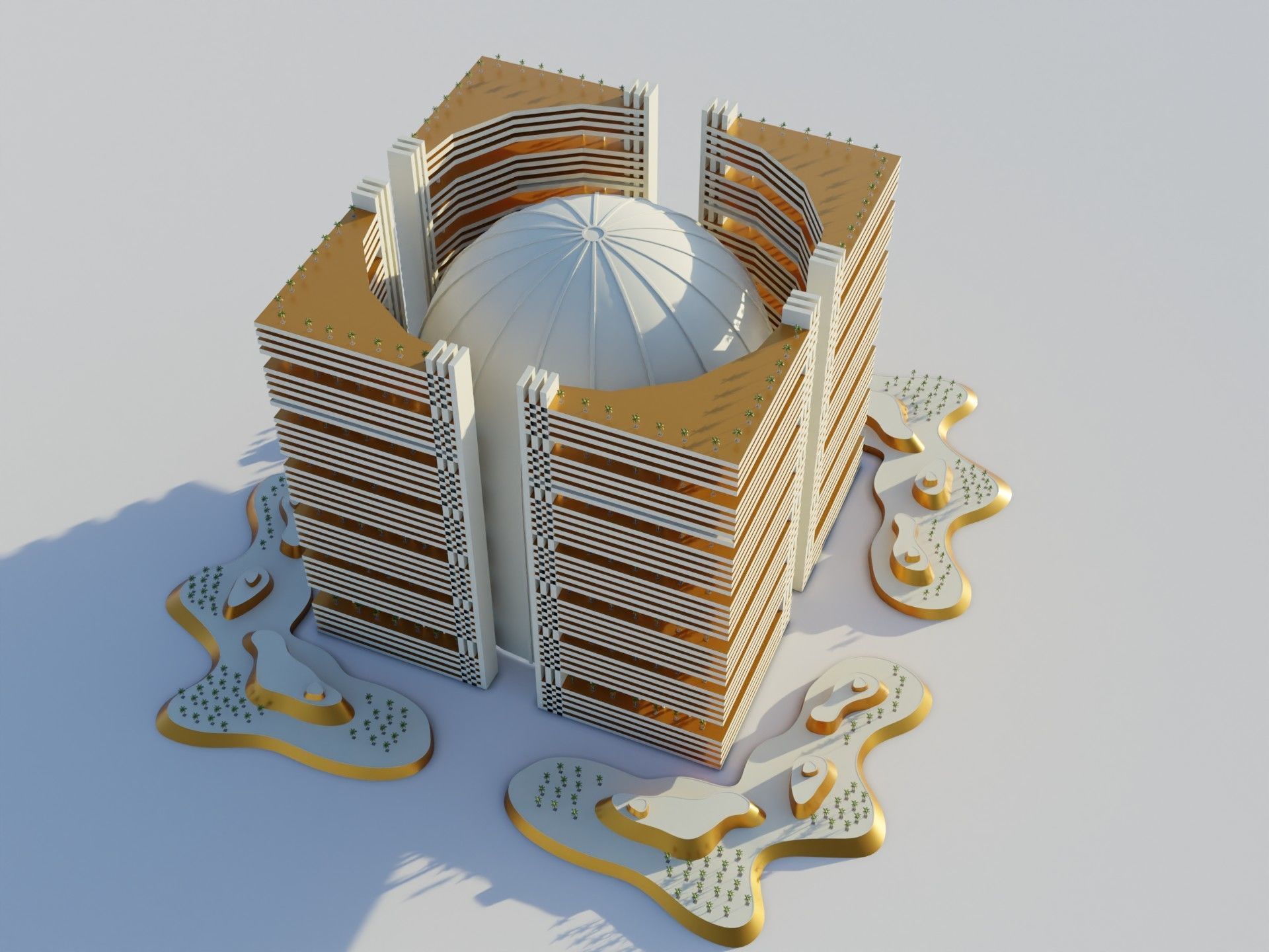 The Mukaab - Saudi Arabia 3D model | CGTrader