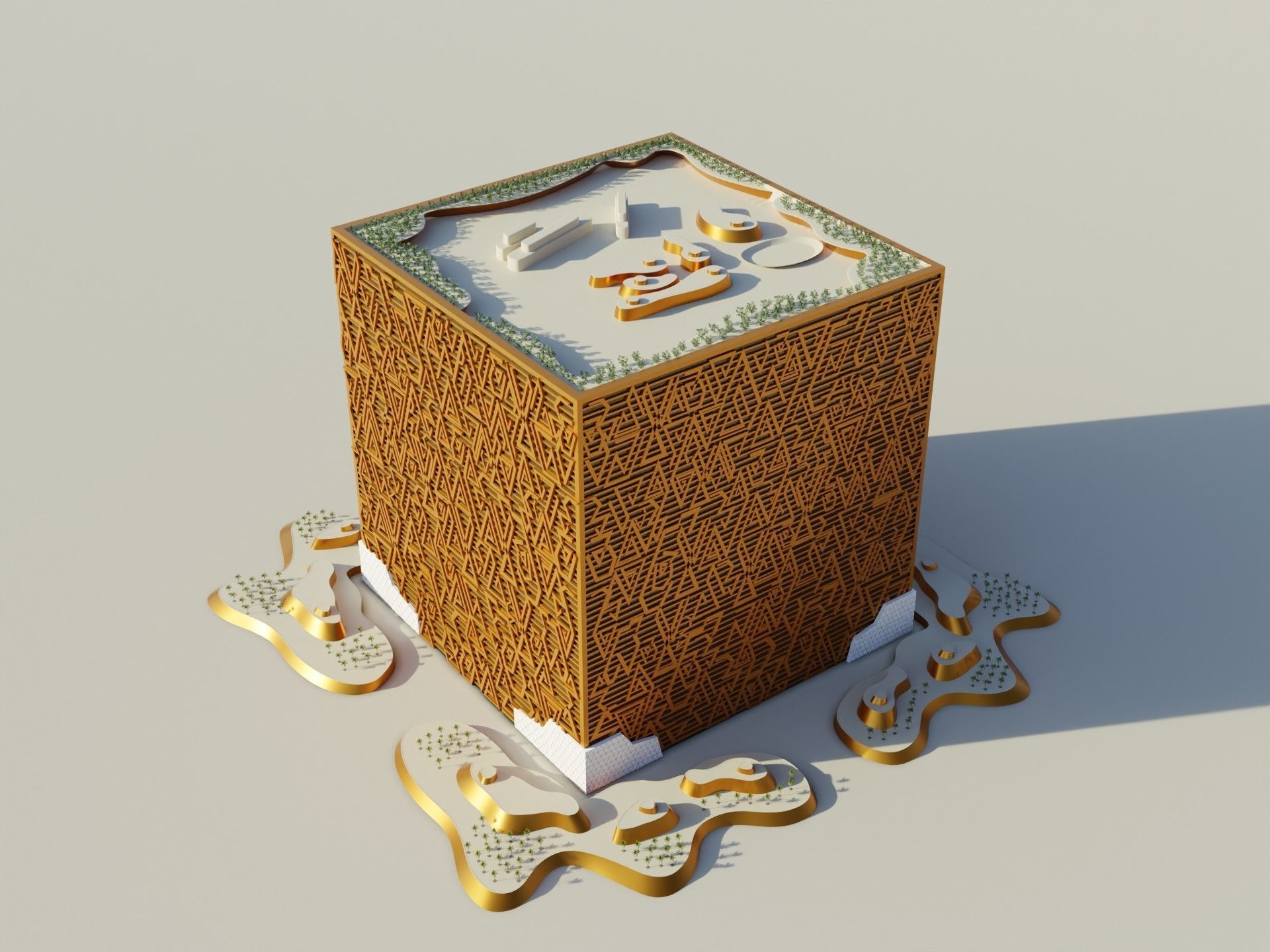 The Mukaab - Saudi Arabia 3D model | CGTrader