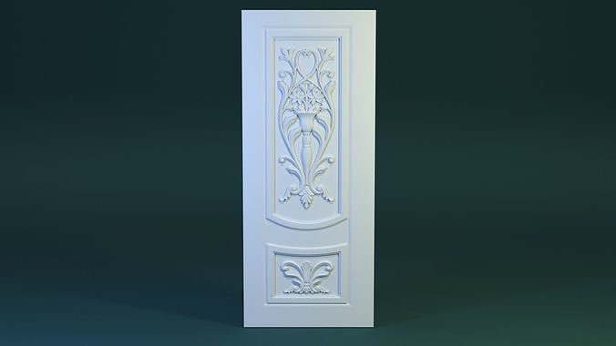 Door 6 for CNC milling machine 3D model | CGTrader
