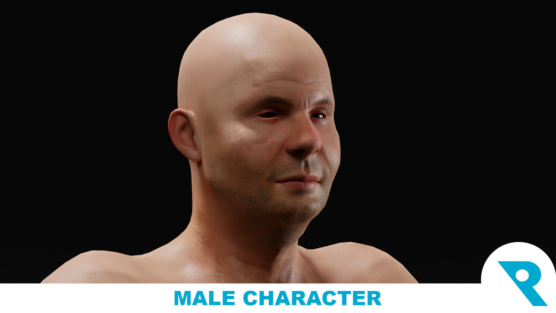 3D model Realistic Male Character - Clark VR / AR / low-poly | CGTrader