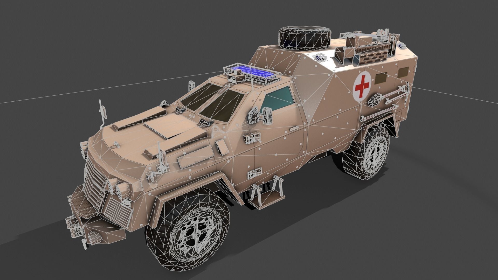 3D model Didgori Medevac VR / AR / low-poly | CGTrader