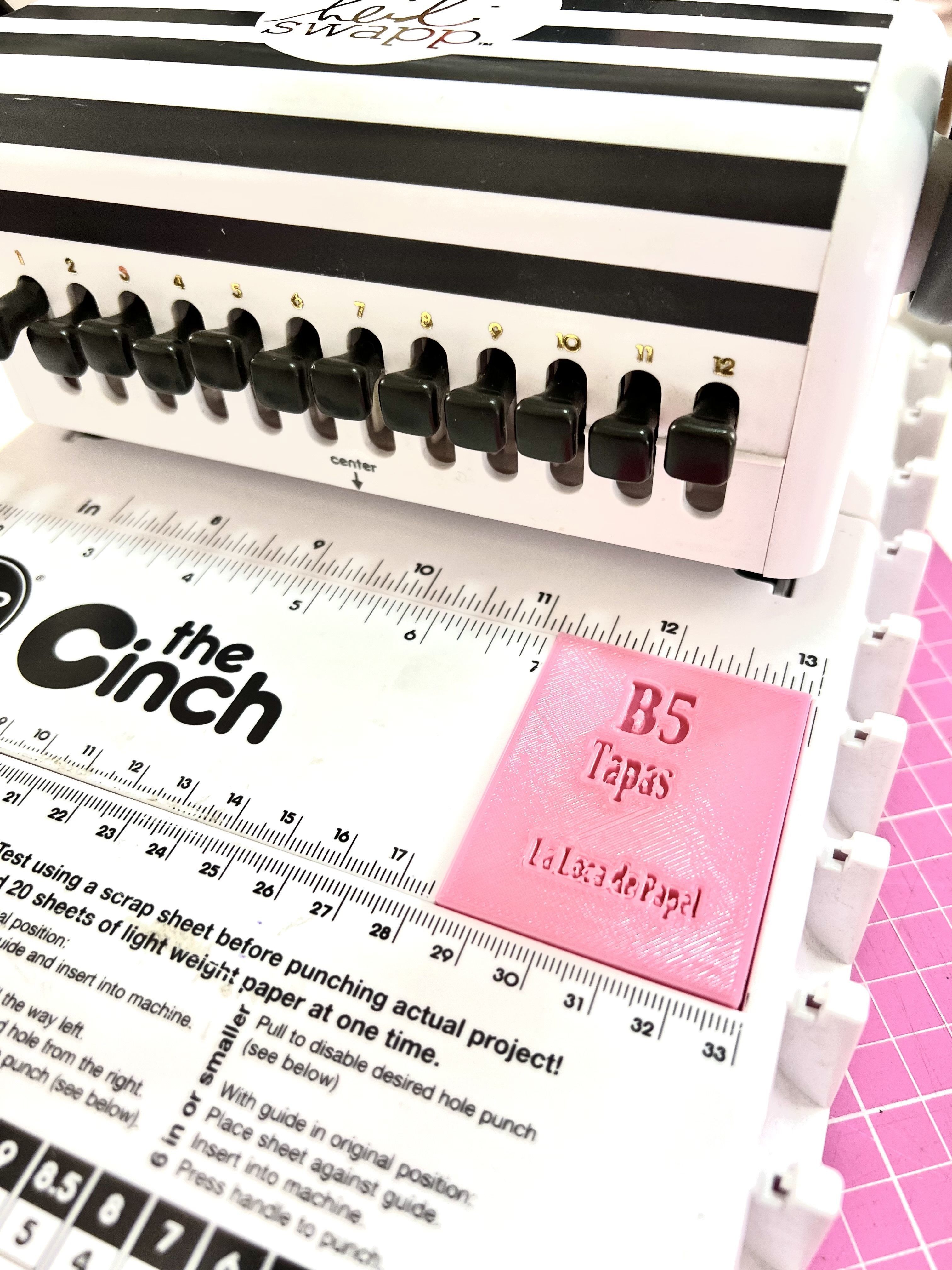 TOPES DE ENCUADERNACION CINCH 3D model 3D printable | CGTrader