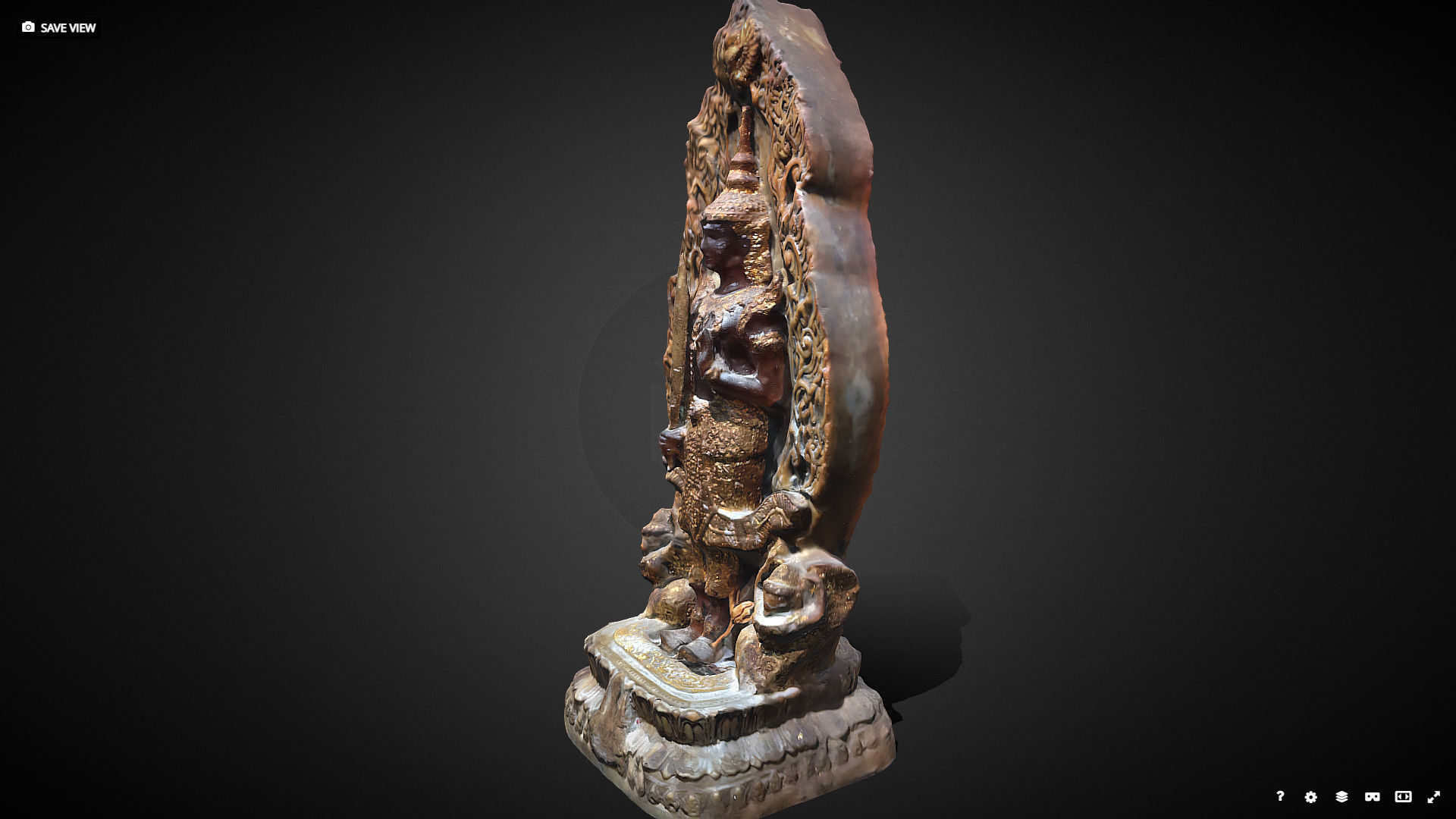 Character - Guardian God 3D model | CGTrader