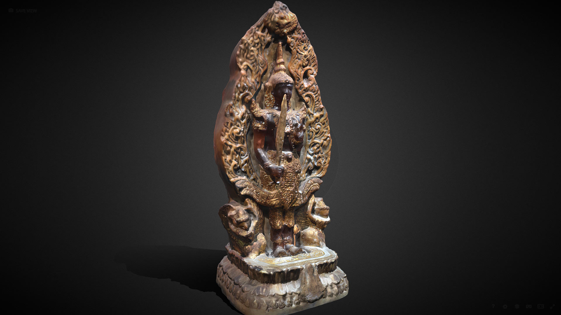Character - Guardian God 3D model | CGTrader