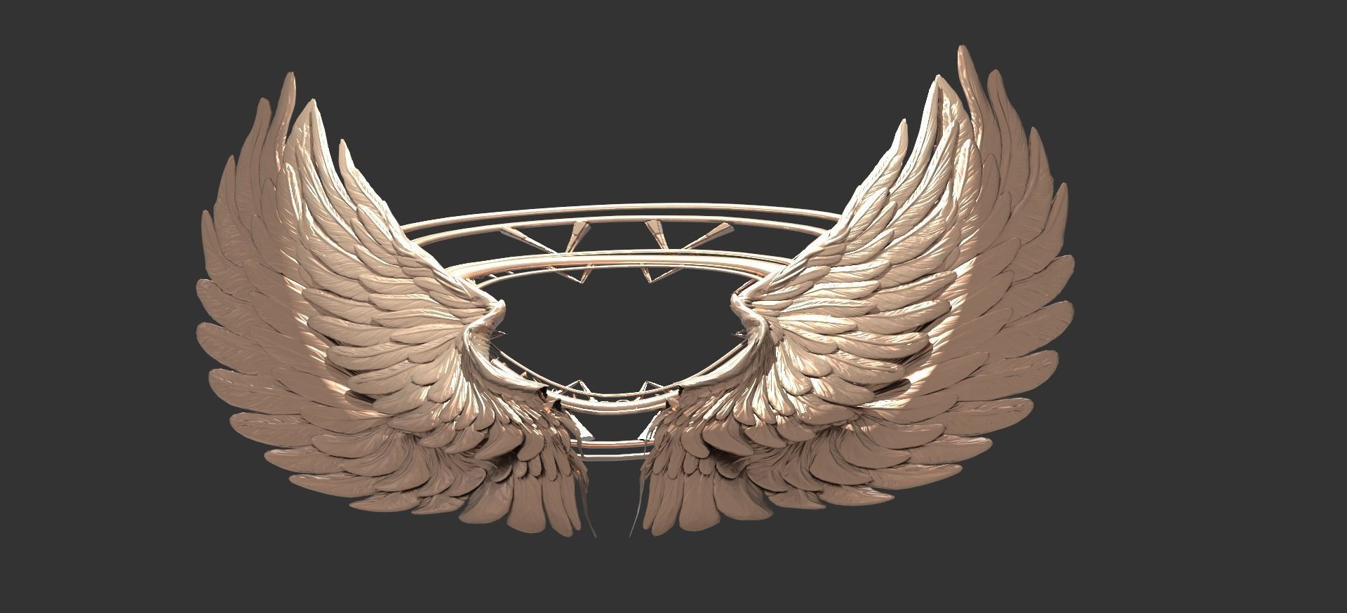 Metatron Wings 3D model | CGTrader