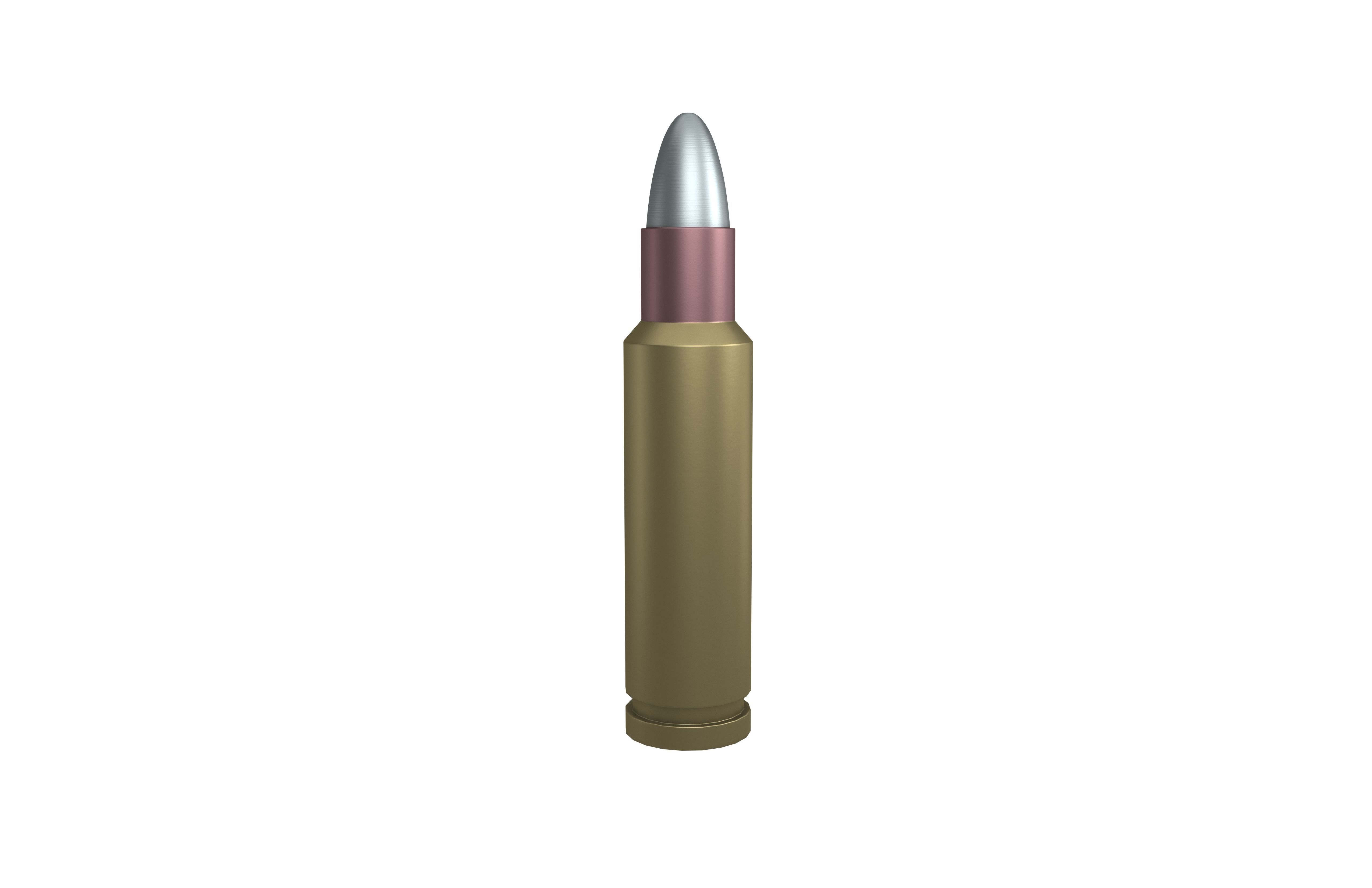 3D model Army Bullets v1 001 VR / AR / low-poly | CGTrader