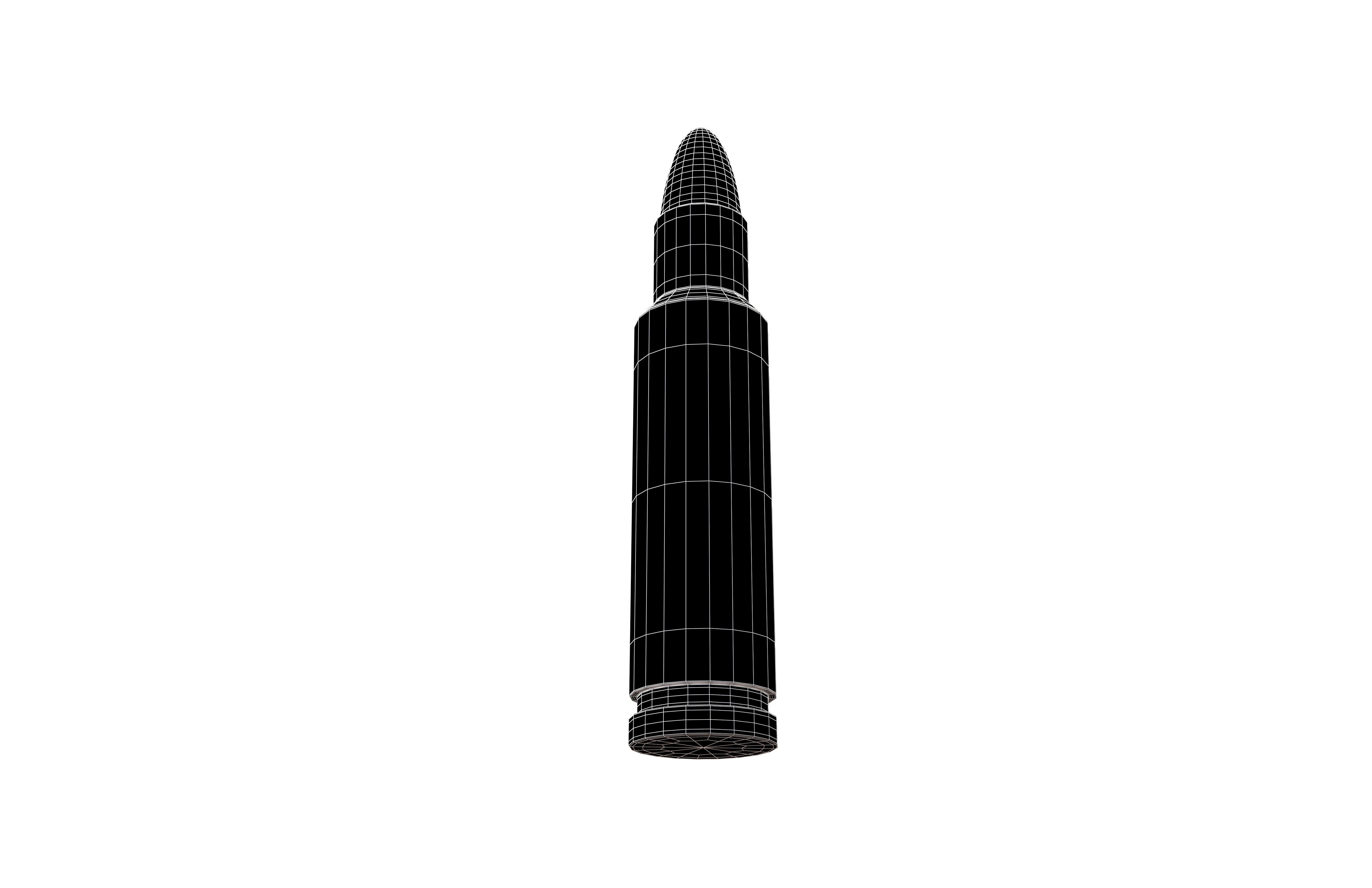 3D model Army Bullets v1 001 VR / AR / low-poly | CGTrader
