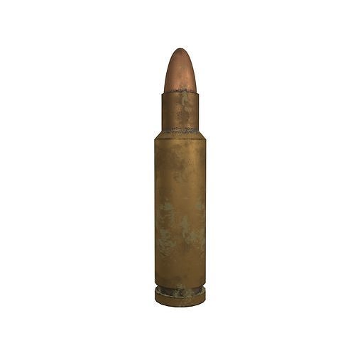 3D model Army Bullets v1 006 VR / AR / low-poly | CGTrader
