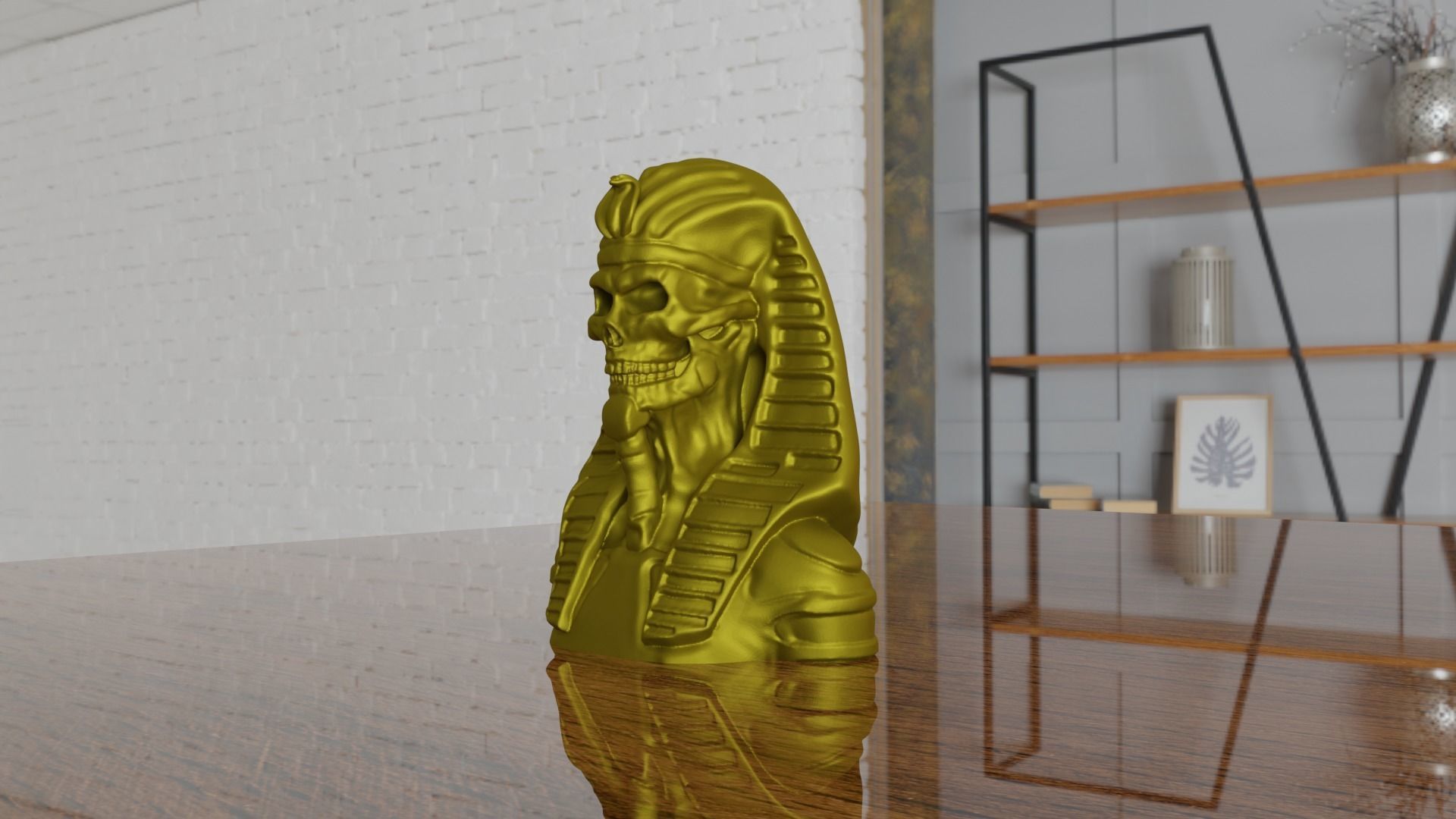 Tutankhamun firaoun 3D model 3D printable | CGTrader