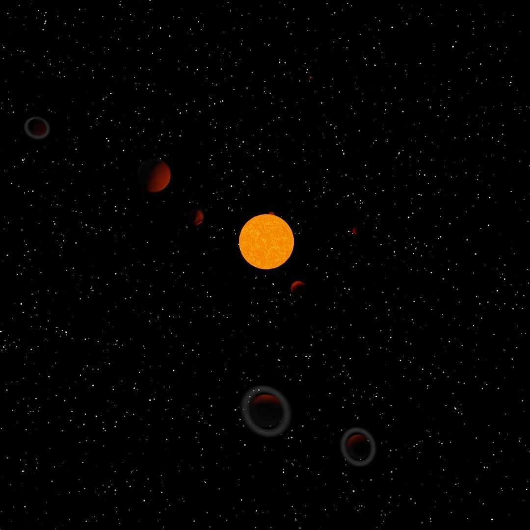 Solar system free VR / AR / low-poly 3D model animated | CGTrader